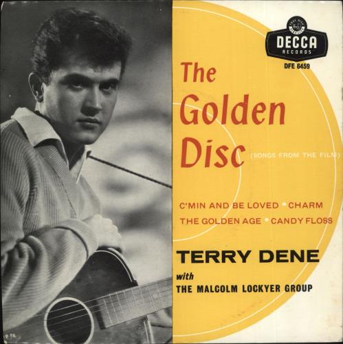 Terry Dene The Golden Disc - VG UK 7" vinyl single (7 inch record / 45 ...