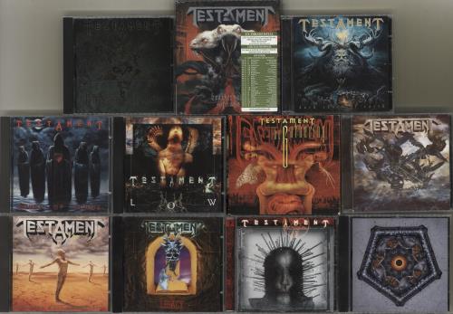 Testament 1987-2016 Studio Albums UK CD album (CDLP) (702295)