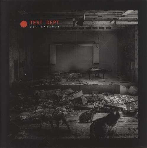 Test Department Disturbance UK vinyl LP album (LP record) (861010)