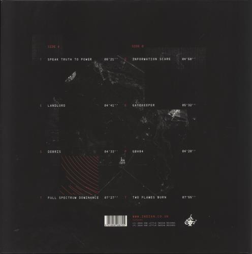 Test Department Disturbance UK vinyl LP album (LP record) (861010)