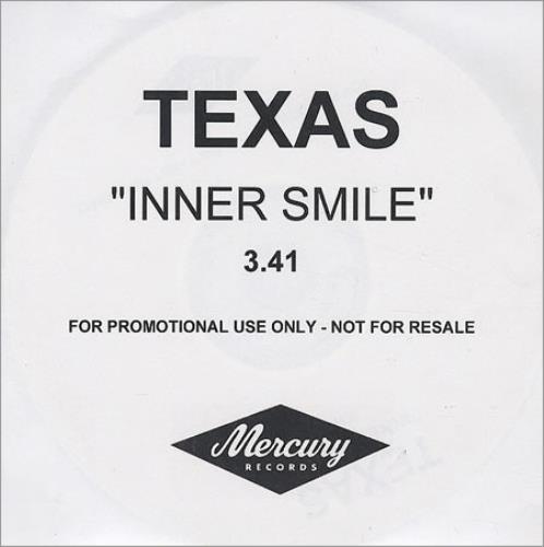 Texas Inner Smile UK Promo CD-R acetate (173004)