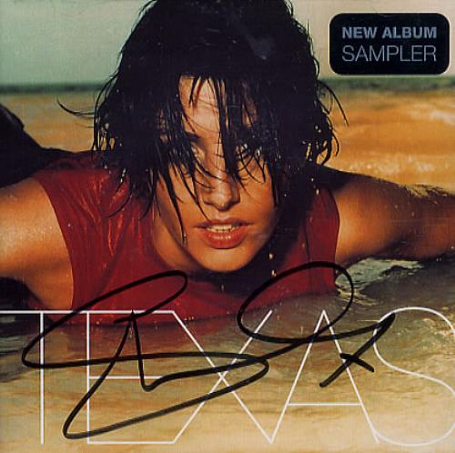 Texas New Album Sampler - Autographed Japanese Promo 2 CD album set ...