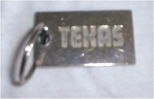 Texas Ricks Road US Promo memorabilia (192916) KEYRING