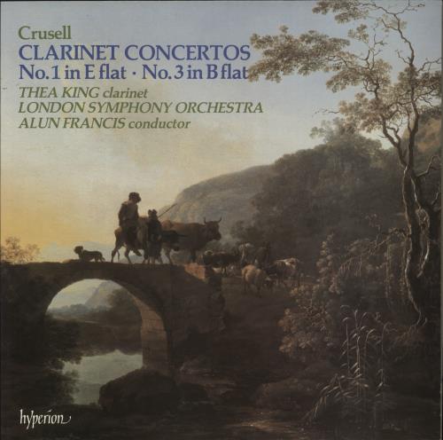 Thea King Crusell: Clarinet Concertos UK vinyl LP album (LP record) (775332)