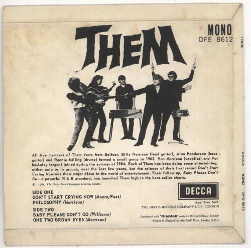 Them Them EP - EX UK 7" vinyl single (7 inch record) (558993)