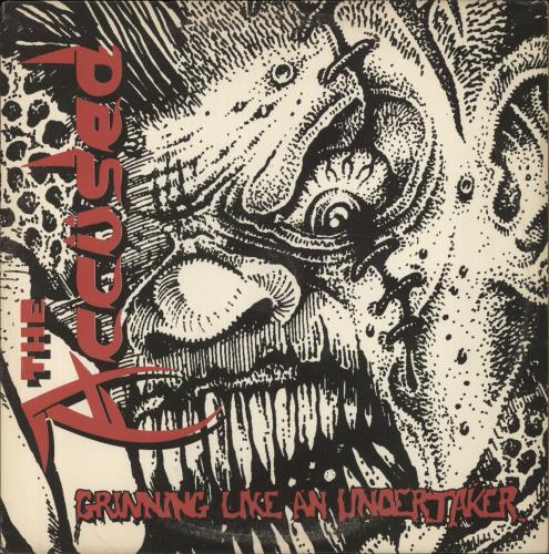 The Accused Grinning Like An Undertaker US vinyl LP album (LP record) (860098)