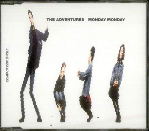 The Adventures Monday Monday UK CD single (CD5 / 5") (85088)