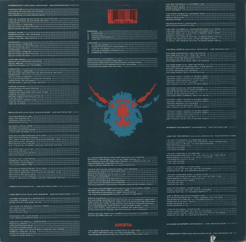 The Alan Parsons Project Stereotomy US vinyl LP album (LP record) (723946)