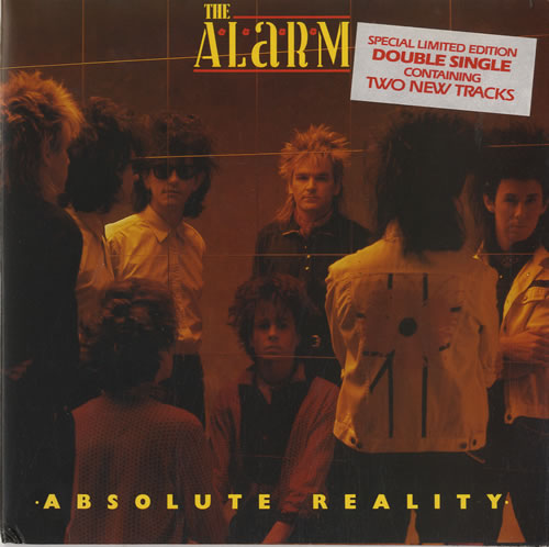 The Alarm Absolute Reality UK 7" vinyl single (7 inch record / 45) (319203)