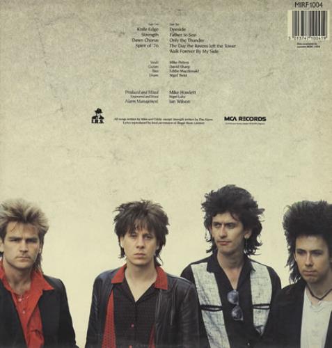 The Alarm Strength UK vinyl LP album (LP record) (244736)