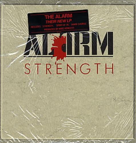 The Alarm Strength Canadian vinyl LP album (LP record) (356650)