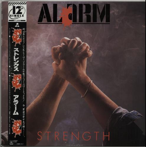The Alarm Strength Japanese Promo 12" vinyl single (12 inch record ...