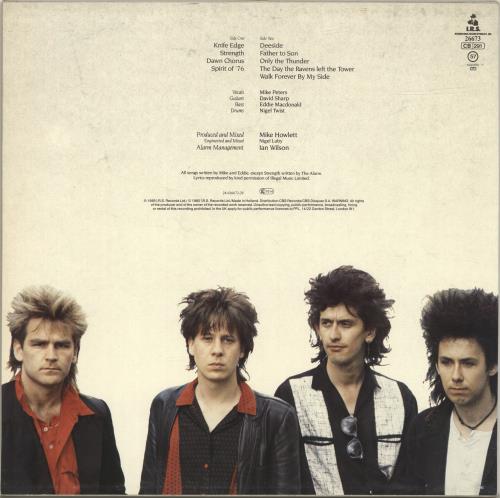 The Alarm Strength UK vinyl LP album (LP record) (695357)