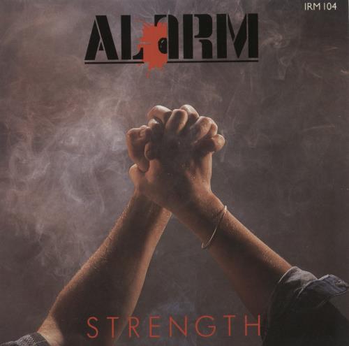 The Alarm Strength UK 7" vinyl single (7 inch record / 45) (864114)