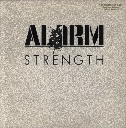 The Alarm Strength US Promo 12" vinyl single (12 inch record / Maxi ...