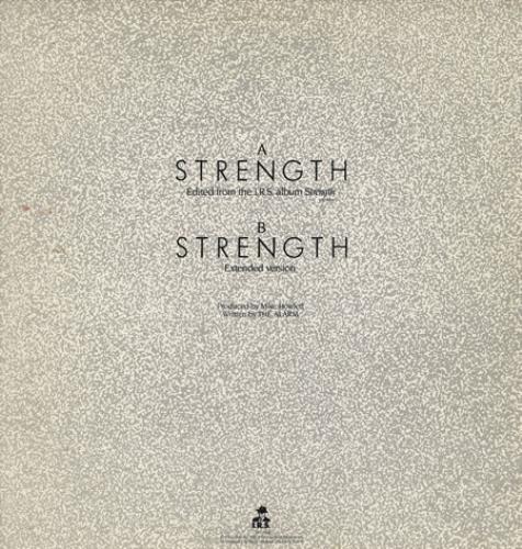 The Alarm Strength US Promo 12" vinyl single (12 inch record / Maxi ...