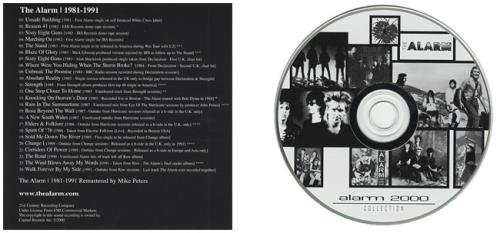 The Alarm The Alarm 2000 Collection 1981-1991 US Promo CD album (CDLP ...