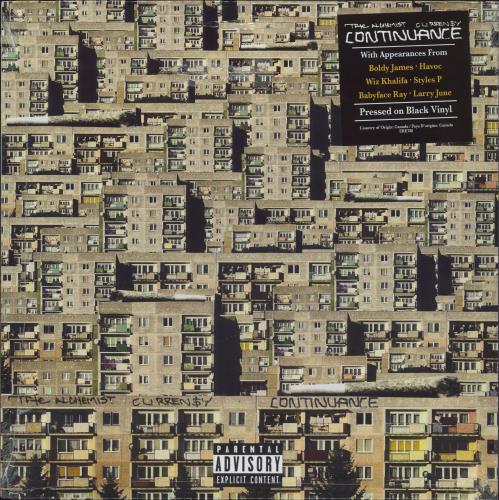 The Alchemist Continuance US vinyl LP album (LP record) (810559)