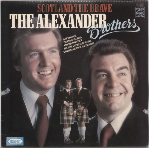 The Alexander Brothers Scotland The Brave UK vinyl LP album (LP record ...