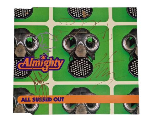 The Almighty All Sussed Out - Autographed + 7CDs UK CD Single Box Set ...