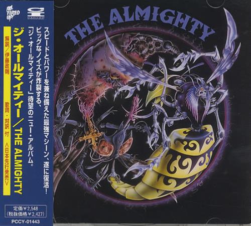 The Almighty The Almighty Japanese Promo CD album (CDLP) (200585)