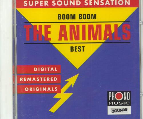The Animals Boom Boom - Best German CD album (CDLP) (818191)