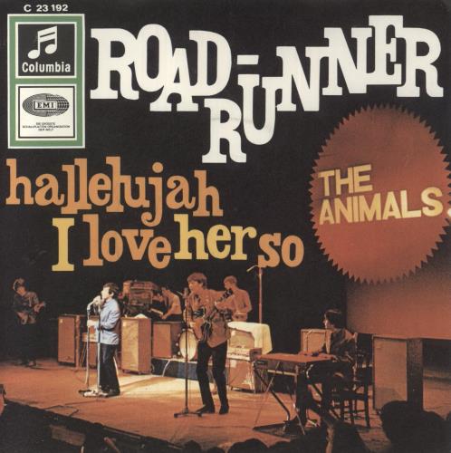 The Animals Roadrunner German 7" vinyl single (7 inch record / 45) (843960)