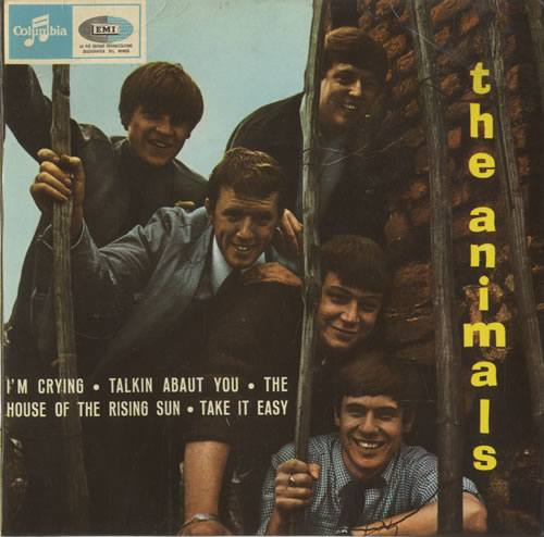 The Animals The Animals EP Italian 7" vinyl single (7 inch record / 45 ...