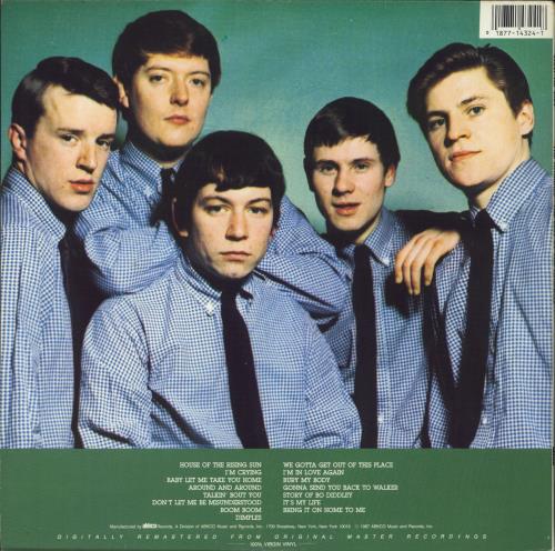 The Animals The Best Of The Animals US vinyl LP album (LP record) (802909)