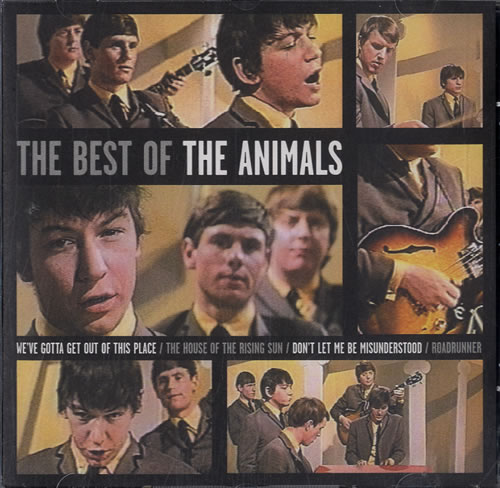 The Animals The Best Of UK Promo CD album (CDLP) (604320)