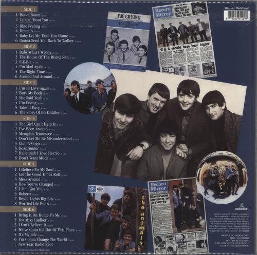 The Animals The Complete Animals - 180g Blue Vinyl UK 3-LP vinyl record ...