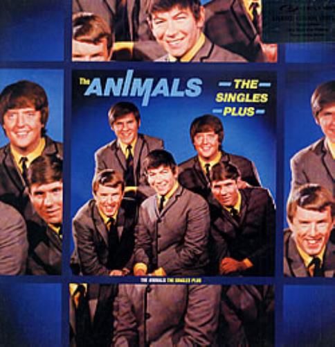The Animals The Singles Plus UK vinyl LP album (LP record) (181698)
