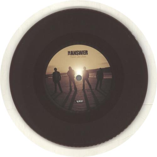 The Answer Never Too Late UK 7" vinyl single (7 inch record / 45) (369967)