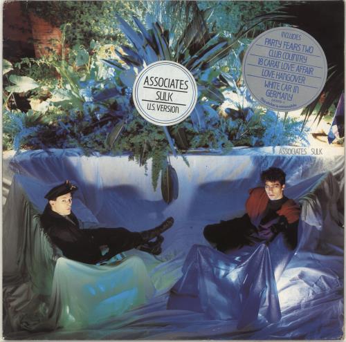 The Associates Sulk - Stickered sleeve German vinyl LP album (LP record ...