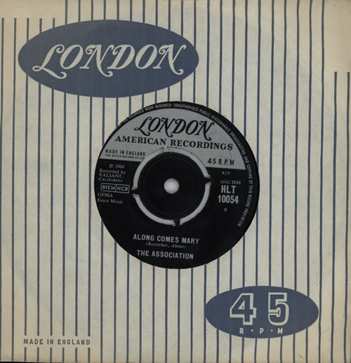 The Association Along Comes Mary UK 7" vinyl single (7 inch record / 45) (572621)