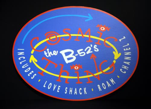 The B-52's Cosmic Thing UK Promo display (619456)