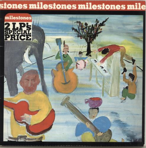 The Band Milestones Dutch 2-LP vinyl record set (Double LP Album) (571501)