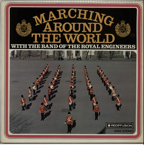 The Band Of The Corps Of Royal Engineers Marching Around The World UK ...