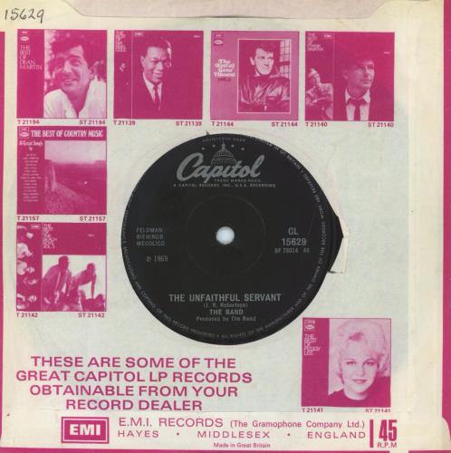 The Band Rag Mama Rag - 1st - Solid UK 7" vinyl single (7 inch record ...