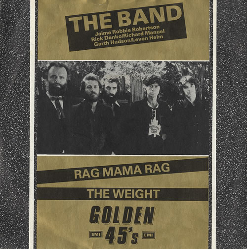 The Band Rag Mama Rag UK 7" vinyl single (7 inch record / 45) (461878)