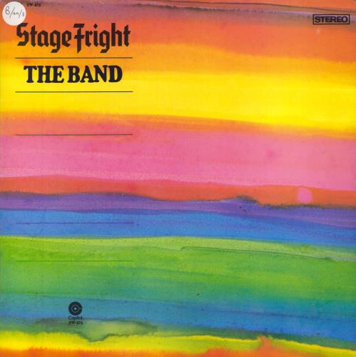The Band Stage Fright Australian vinyl LP album (LP record) (814699)