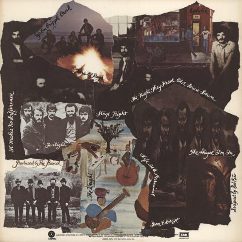 The Band The Best Of The Band US vinyl LP album (LP record) (778362)