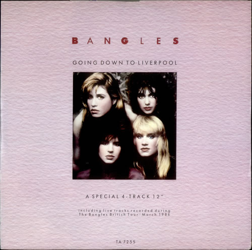 The Bangles Going Down To Liverpool UK 12" vinyl single (12 inch record ...