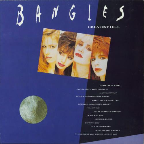 The Bangles Greatest Hits UK vinyl LP album (LP record) (803139)