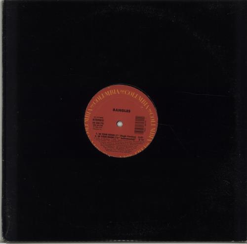 The Bangles In Your Room US 12" vinyl single (12 inch record / Maxi ...