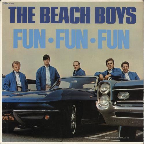 The Beach Boys Fun, Fun, Fun US vinyl LP album (LP record) (434699)