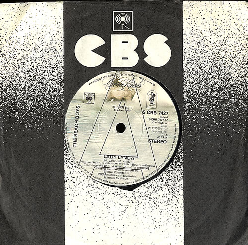 The Beach Boys Lady Lynda UK Promo 7" vinyl single (7 inch record / 45 ...