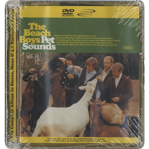 The Beach Boys Pet Sounds US DVD-Audio disc (486397)