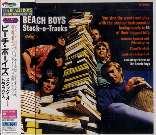 The Beach Boys Stack-O-Tracks Japanese Promo CD album (CDLP) (479090)