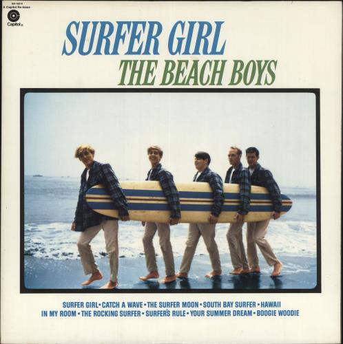 The Beach Boys Surfer Girl US vinyl LP album (LP record) (725418)